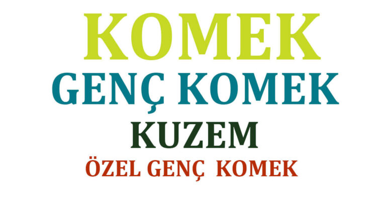 Komek Konya Bahar Dönemi Başvuruları 20 Ocak'ta Başlıyor.